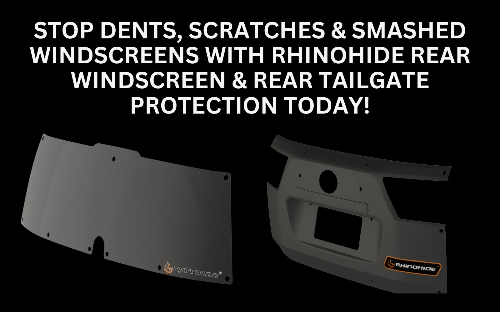 Rear Windscreen & Rear Tailgate Protection – Rhinohide